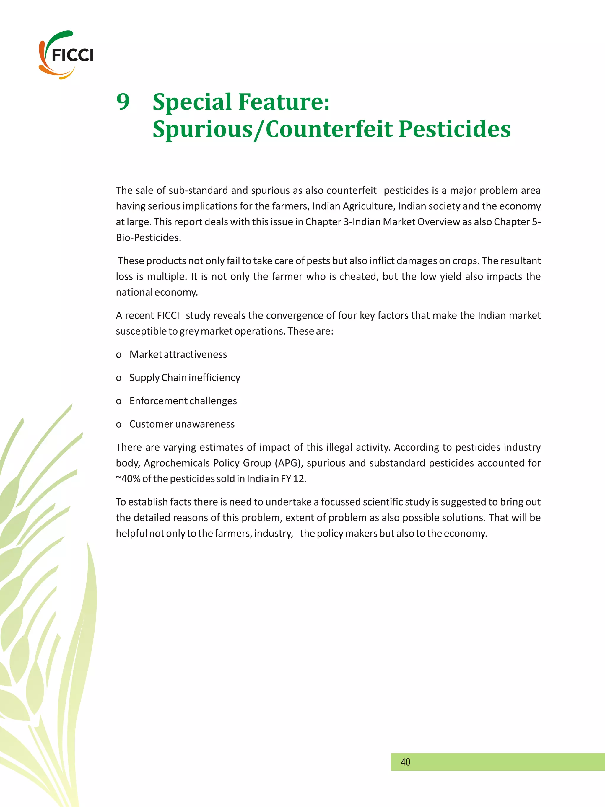 Agrochemicals industry in india | PDF