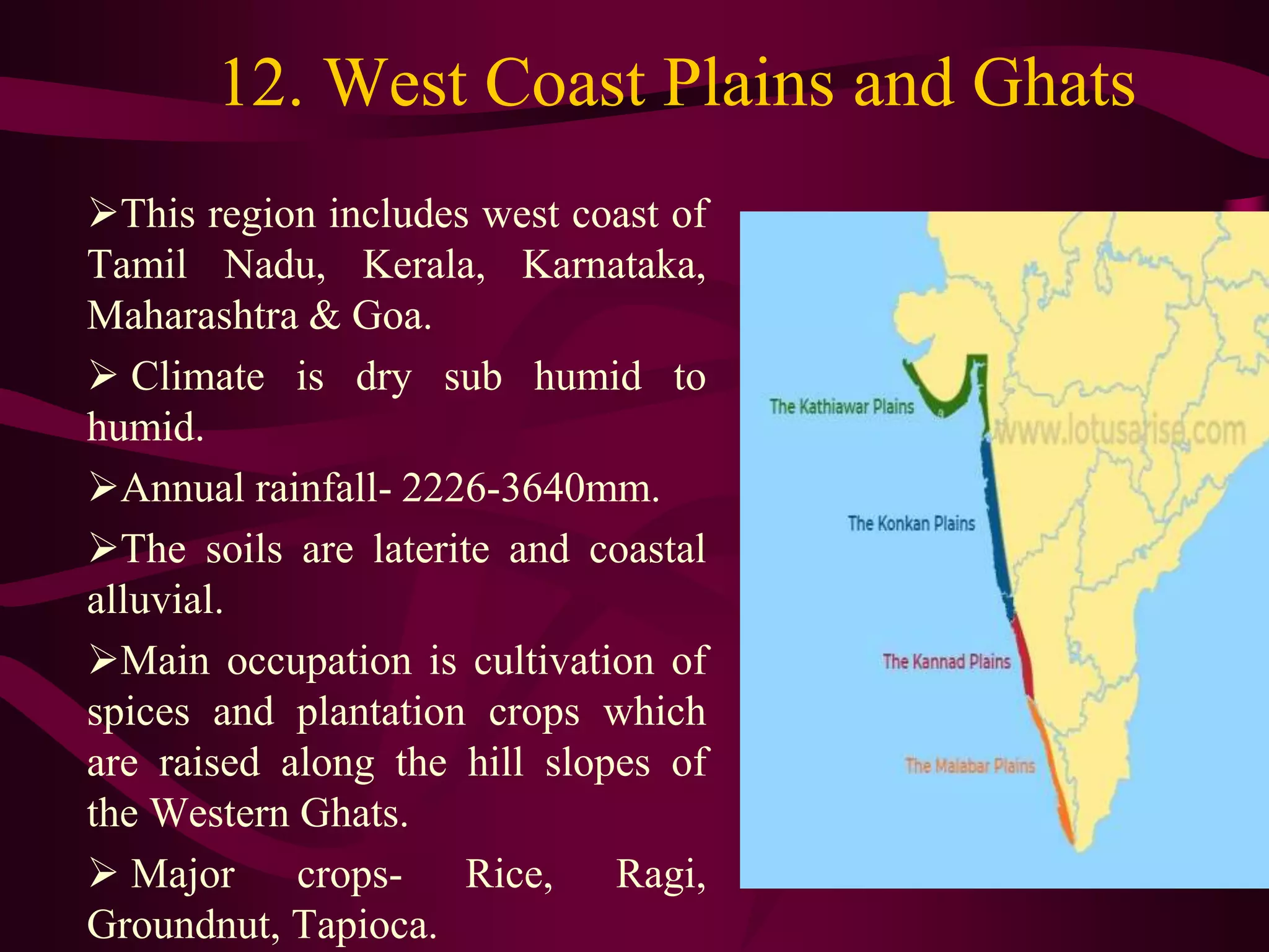 Lecture No. 3 Agroclimatic zones of india | PPTX