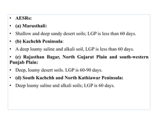 Agro ecological region and sub rgions of India | PPTX