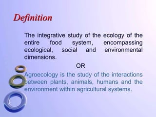 Agroecology | PPTX