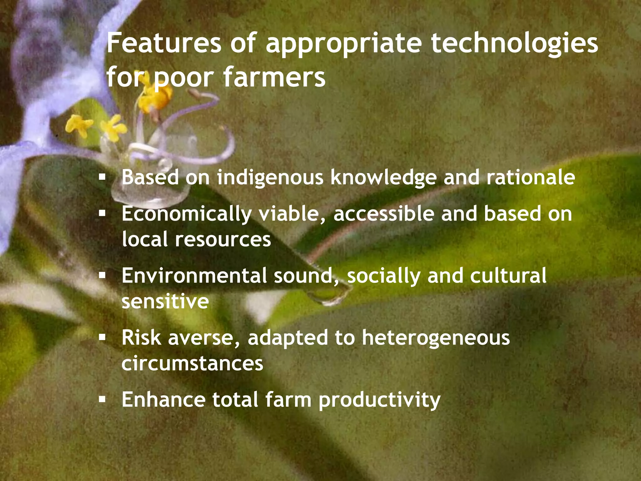 Agroecology: Principles and Practices | PPTX
