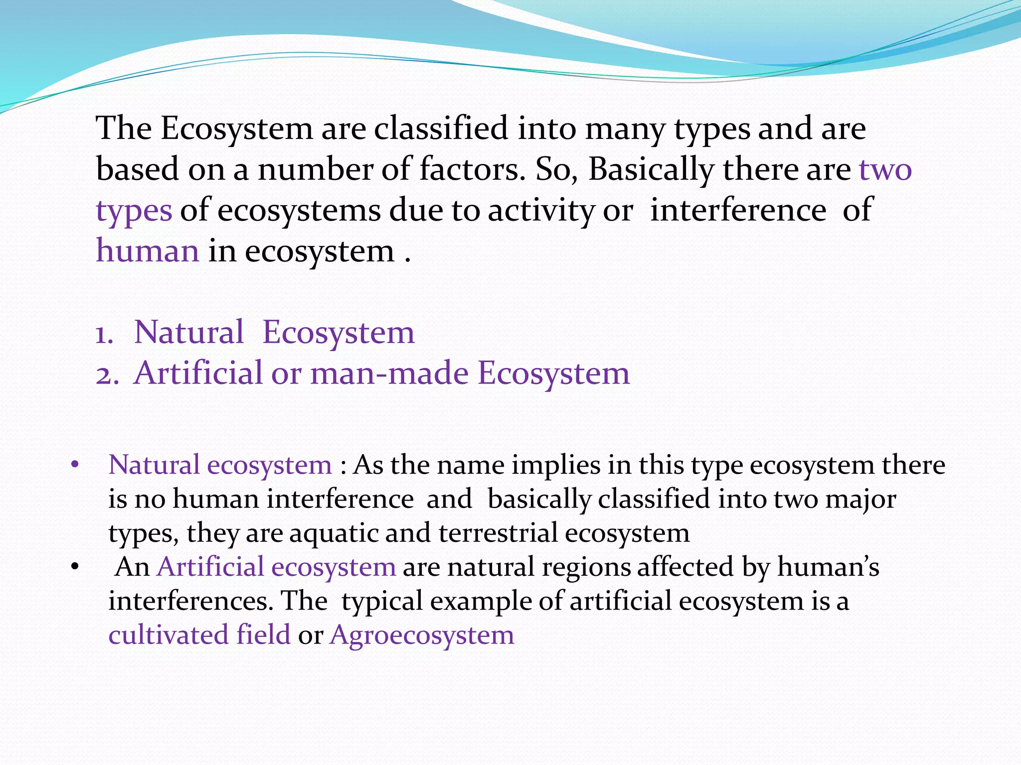 Agro ecosystem PPT (M.sc Zoology third semester) | PPTX
