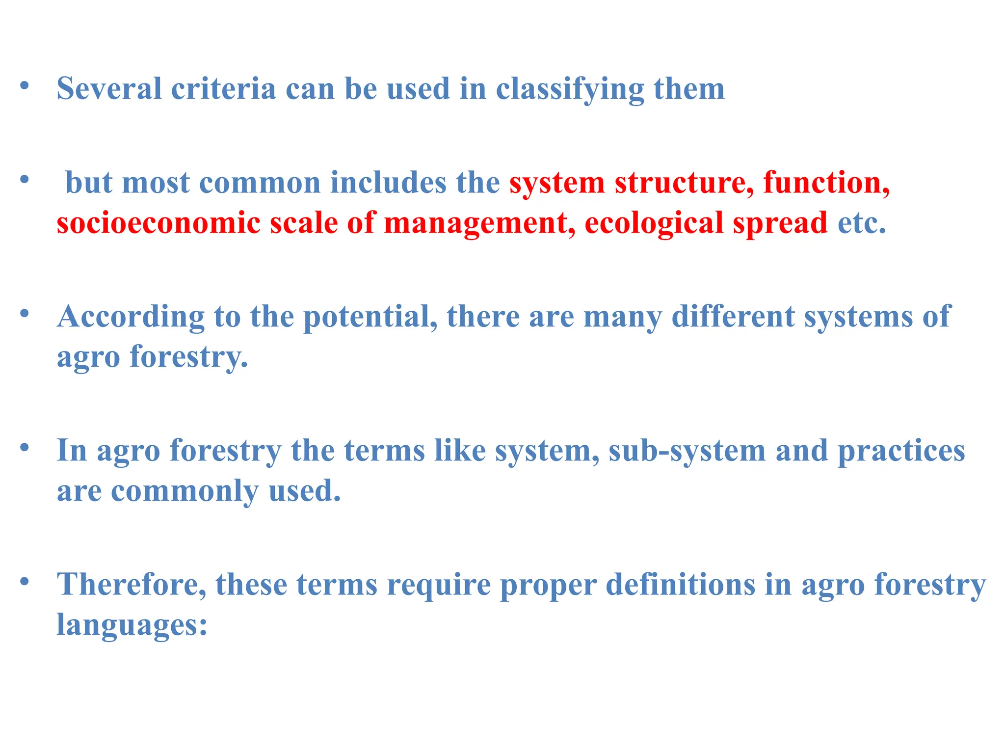 Agro forestry , definition and importance | PPTX