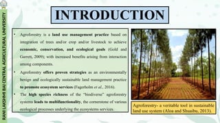 Agroforestry for Ecosystem Services.pptx