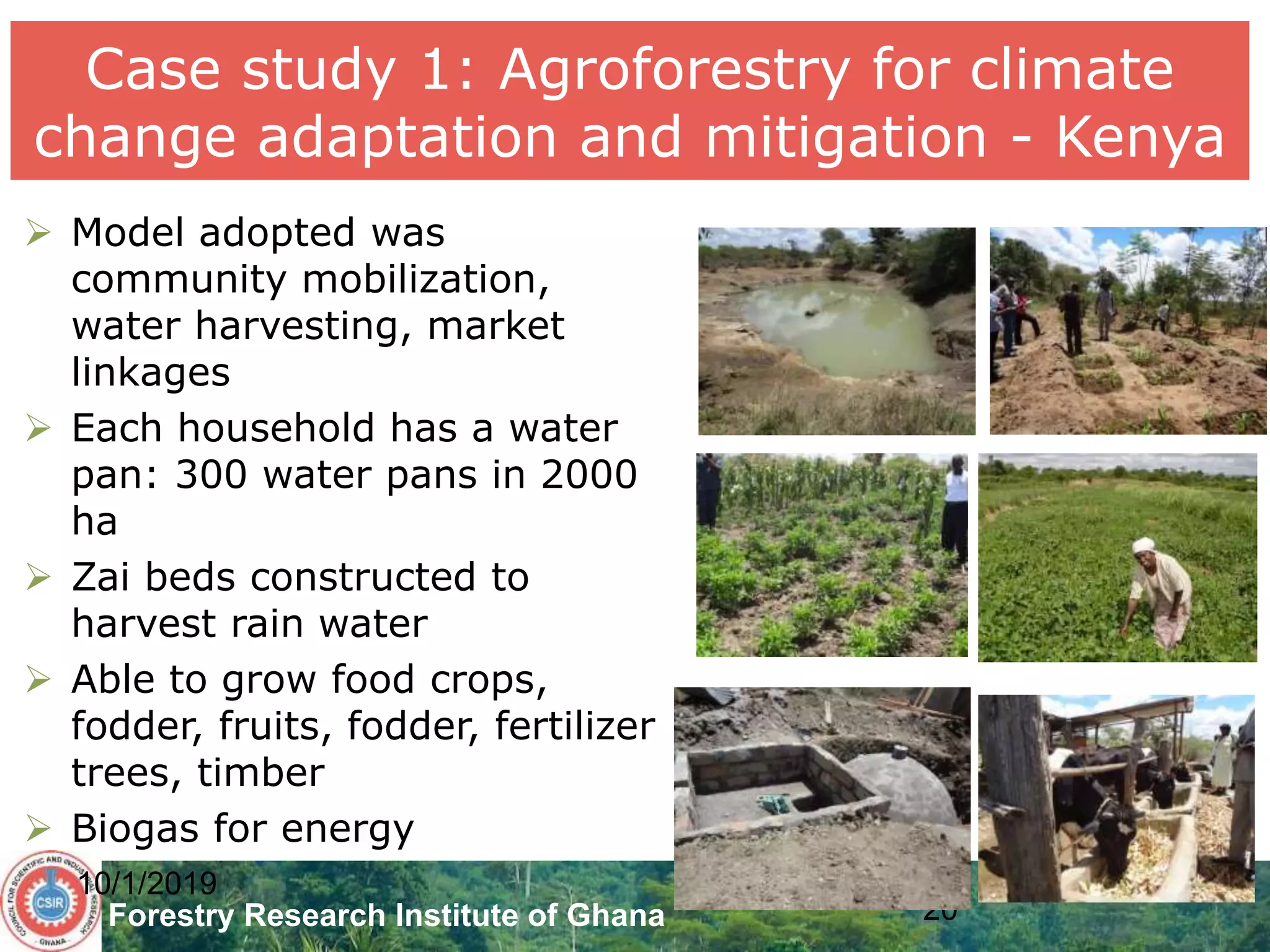 Sustainable land management for improved livelihoods and environmental ...