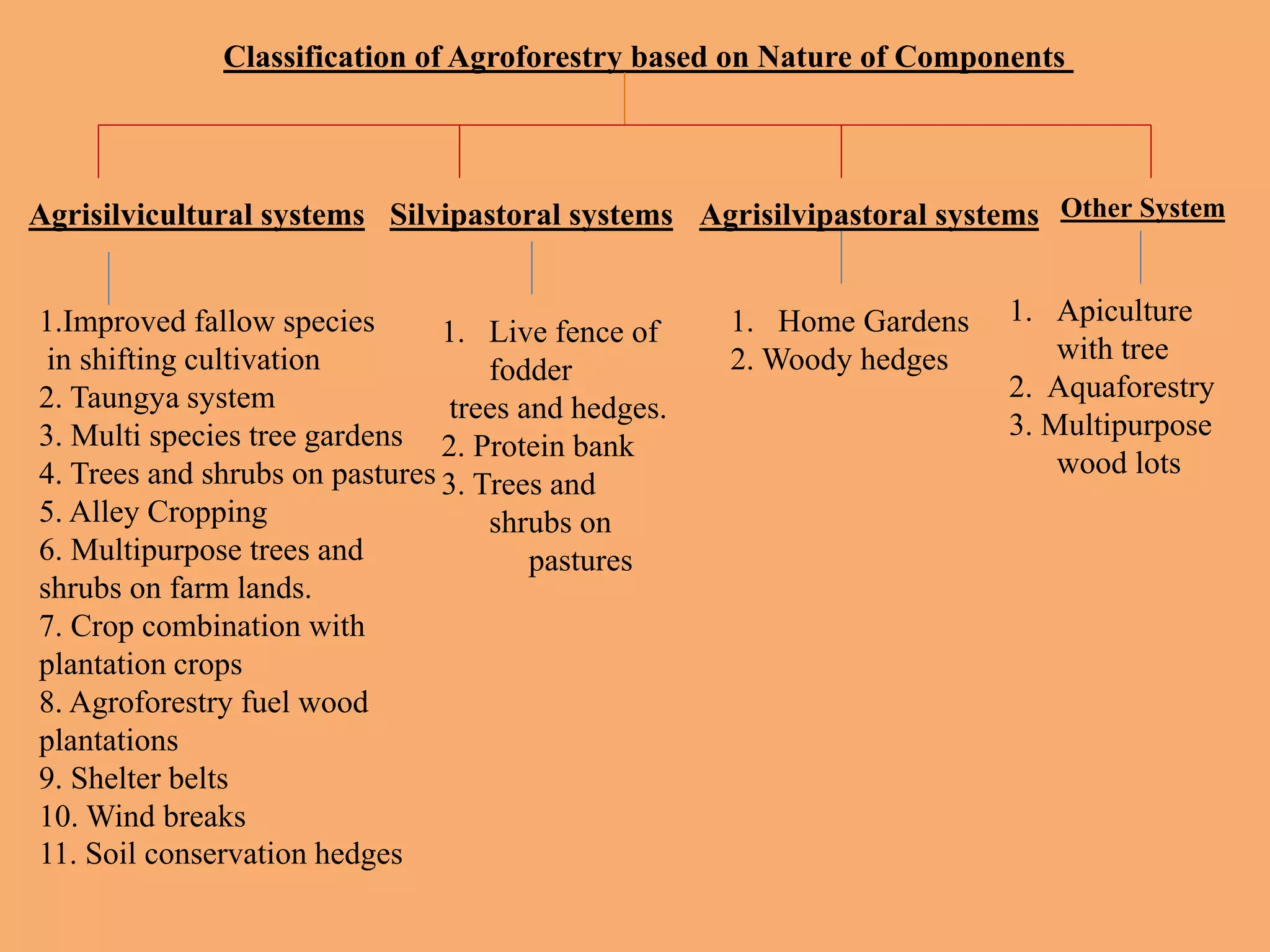 Agroforestry system | PPTX