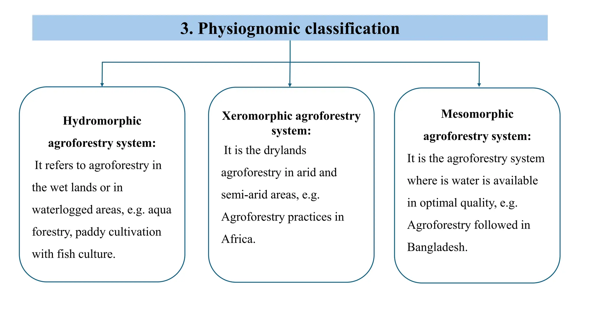 Classification of Agroforestry System According to PK Nair | PDF