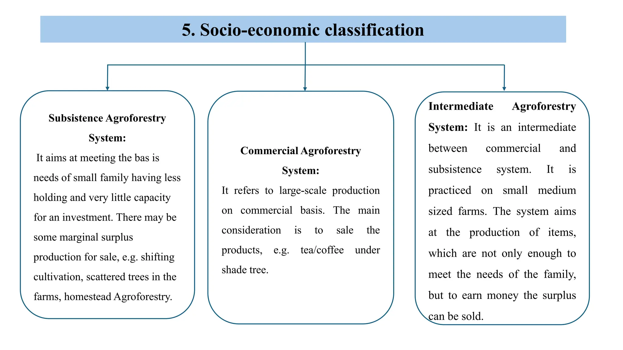 Classification of Agroforestry System According to PK Nair | PDF