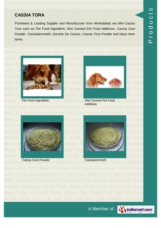 Agro Gums, Ahmedabad, Guar Gum Powder | PDF