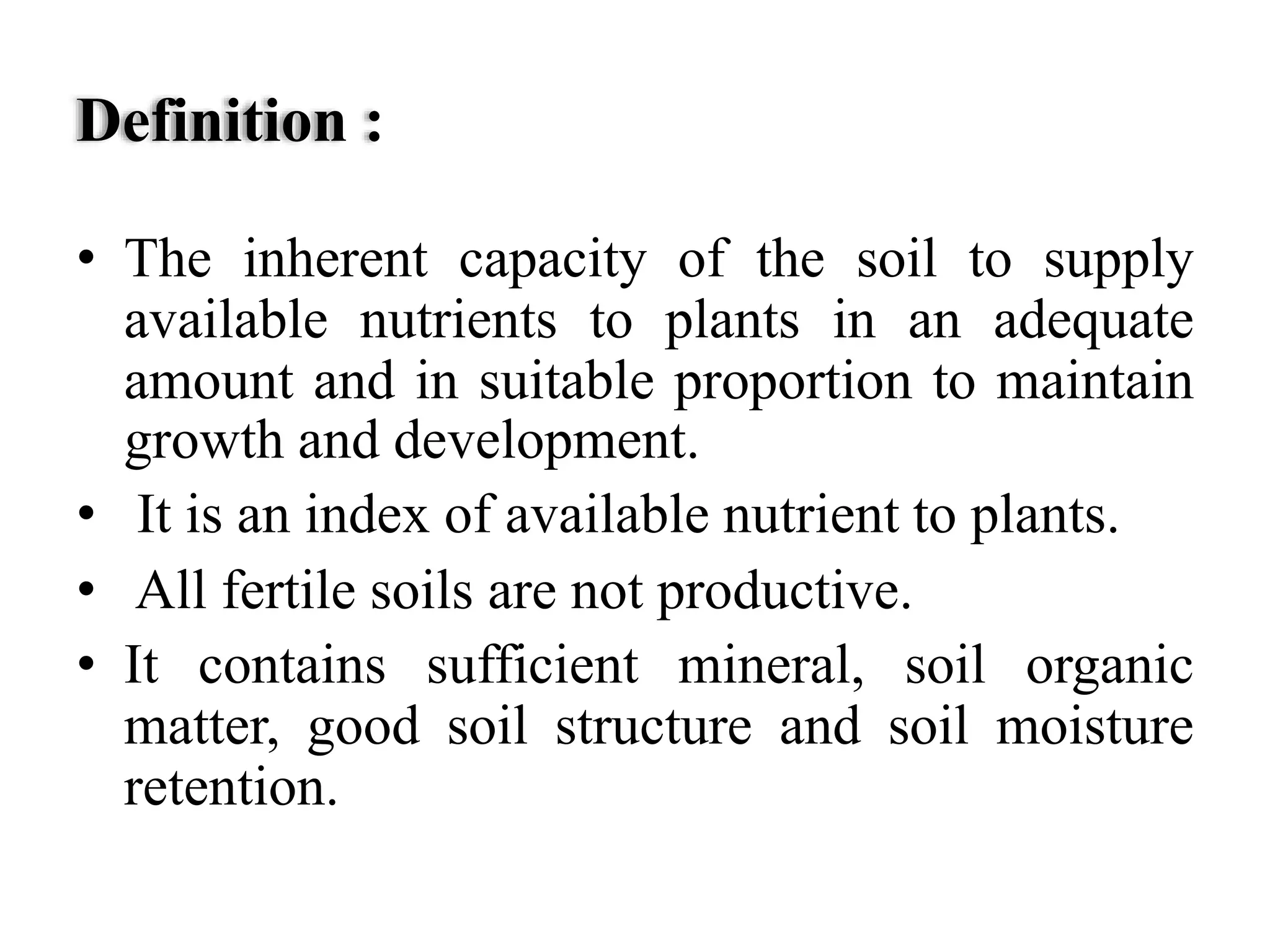 soil fertility and nutrient cycle | PPTX