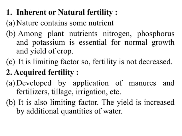 soil fertility and nutrient cycle | PPTX | Agriculture | Industries