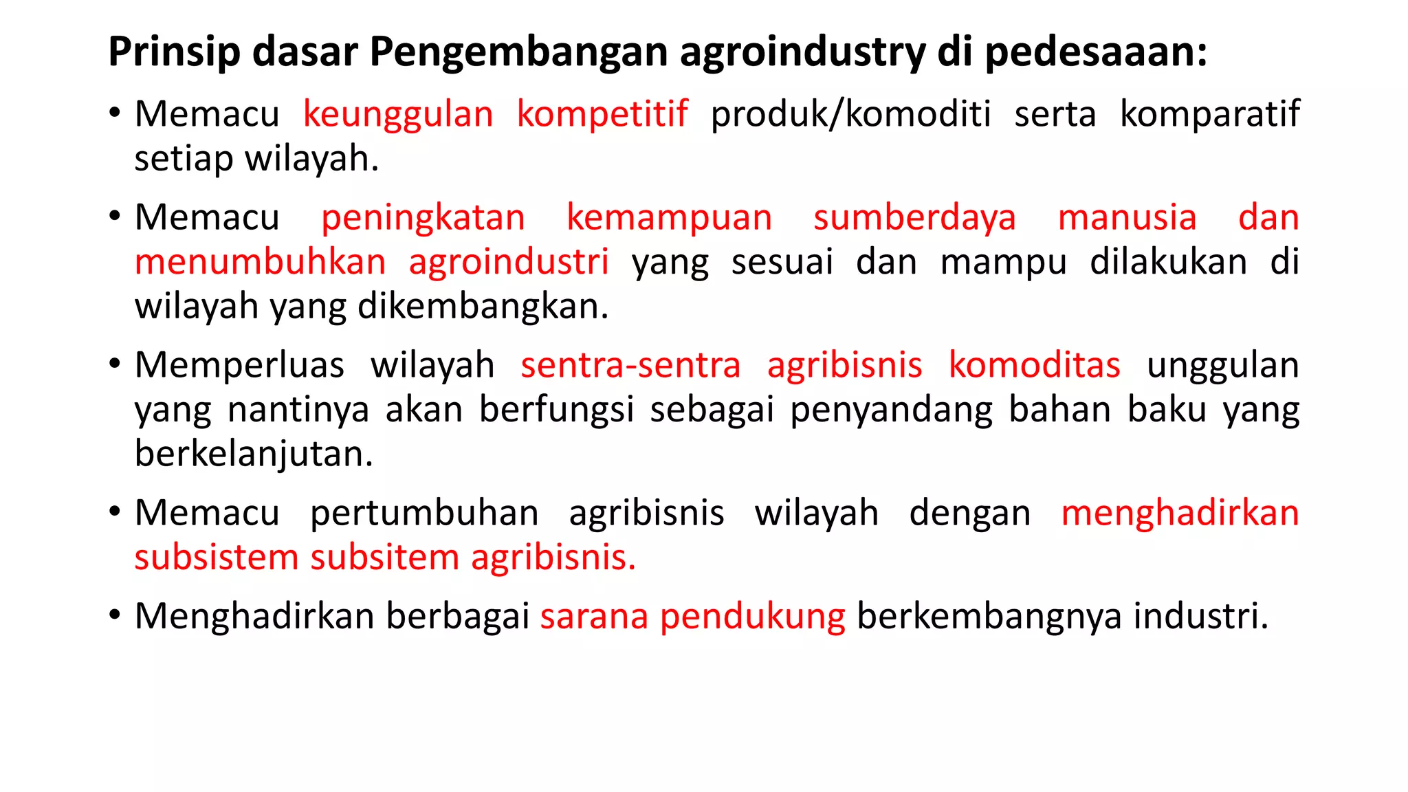Agroindustri | PPTX