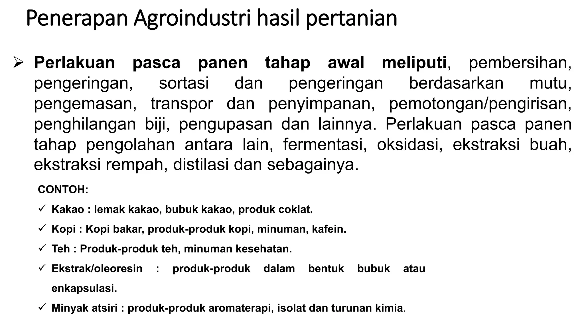 Agroindustri | PPTX