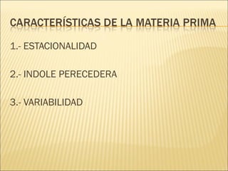 Agroindustria. definicion y materias primas | PPT