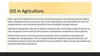 remote sensing and (GIS) | PPT