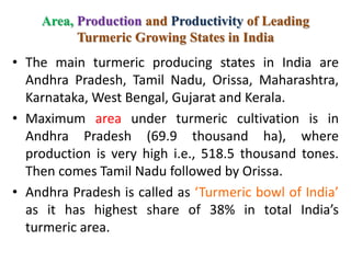 Water Management in Turmeric | PPTX