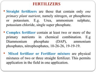 AGRON 101 Manures and Fertilizers II 2024-25.pptx