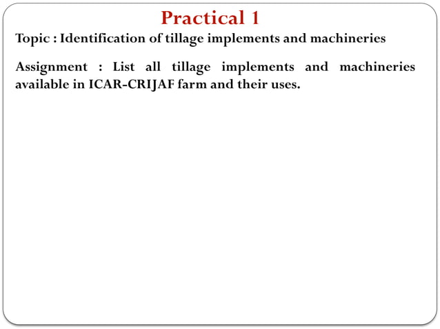 AGRON 101 Practical Assignments in field crops.pptx
