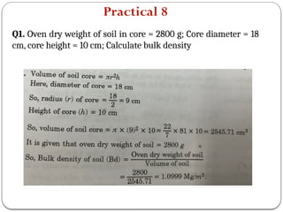 AGRON 101 Practical Numericals Water Mangagement handout.pptx