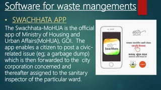 Waste management maintainance method and safety hazards and software ...