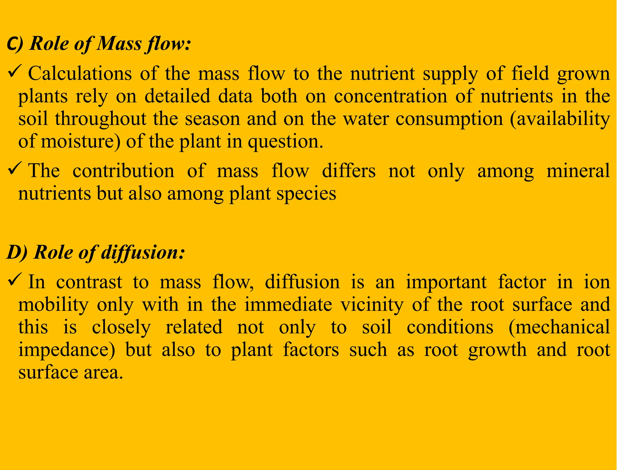Soil plant relationships and soil atmosphere continuum | PDF