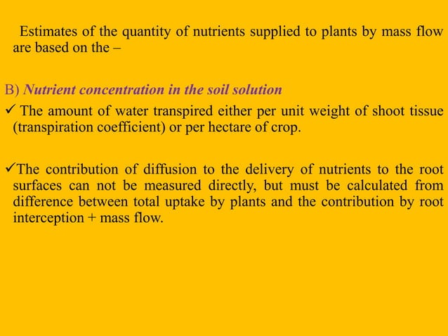 Soil plant relationships and soil atmosphere continuum | PDF ...