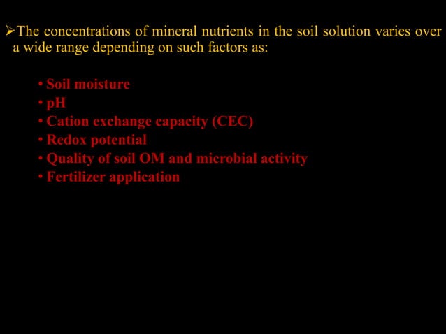 Soil plant relationships and soil atmosphere continuum | PDF ...