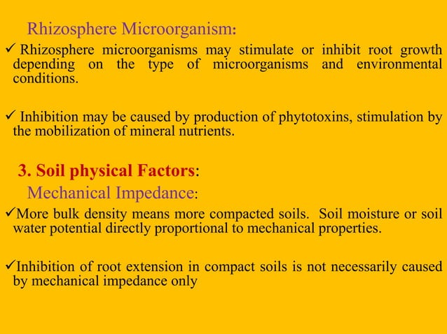 Soil plant relationships and soil atmosphere continuum | PDF ...