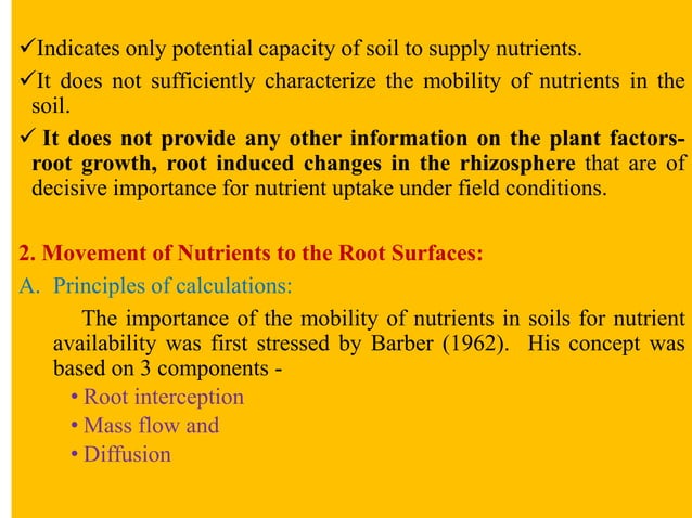 Soil plant relationships and soil atmosphere continuum | PDF ...