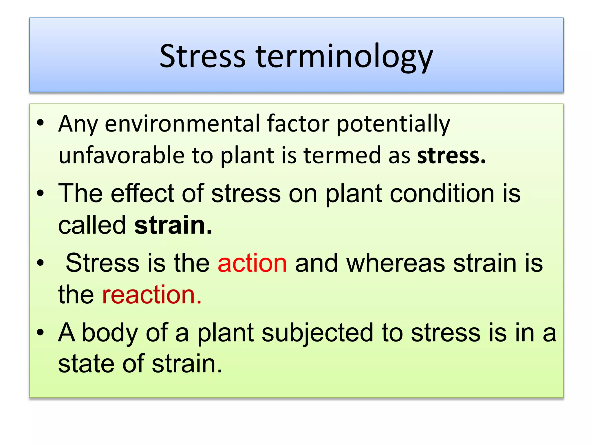 stress and strain terminology and its concepts | PPTX