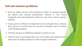 dryland farming problems and solutions | PPTX