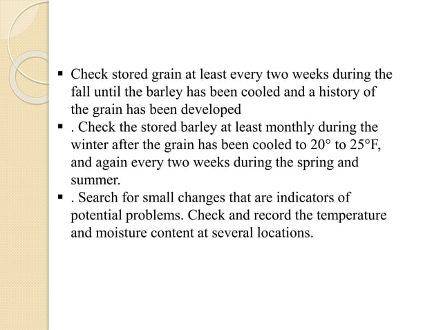 barley crop production ppt.pptx | Agriculture | Industries