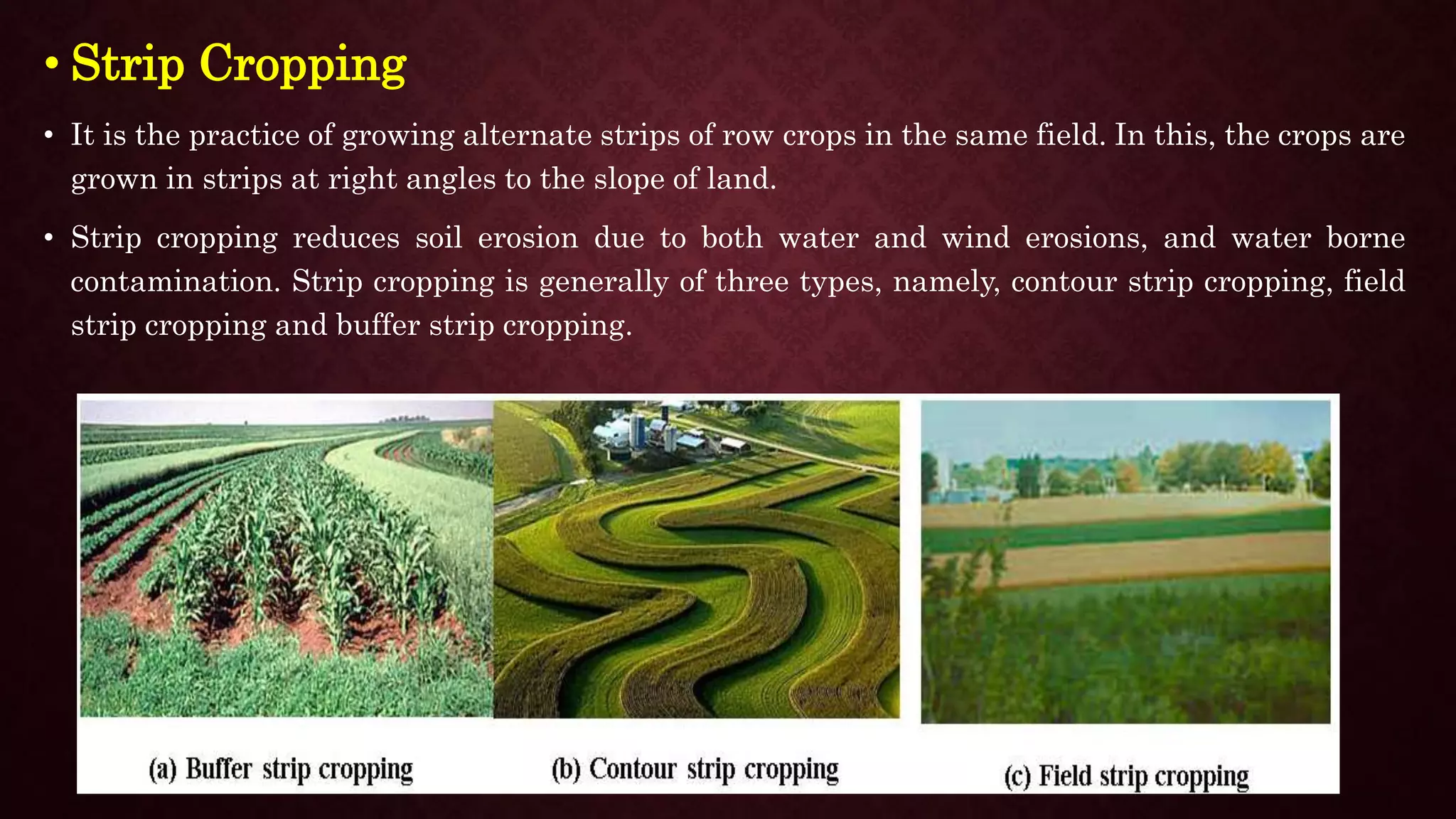 Agronomical measures to control soil erosion | PPTX