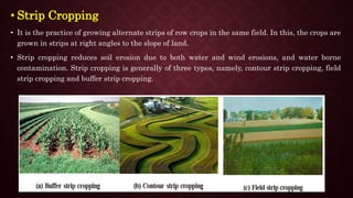 Agronomical measures to control soil erosion | PPTX