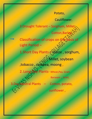 Principal of Agronomy | PDF