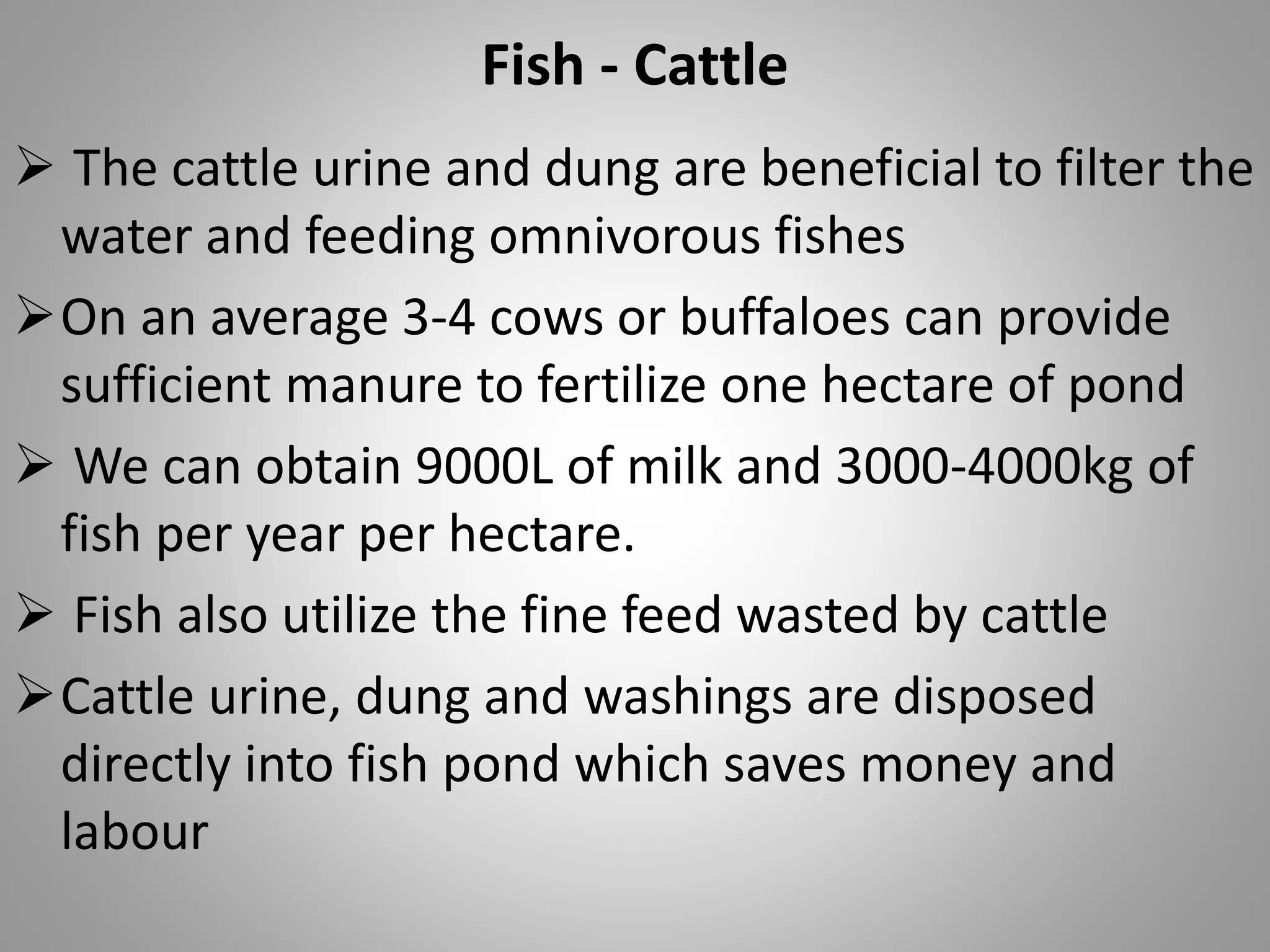 role of fisheries and pond management in IFS | PPTX