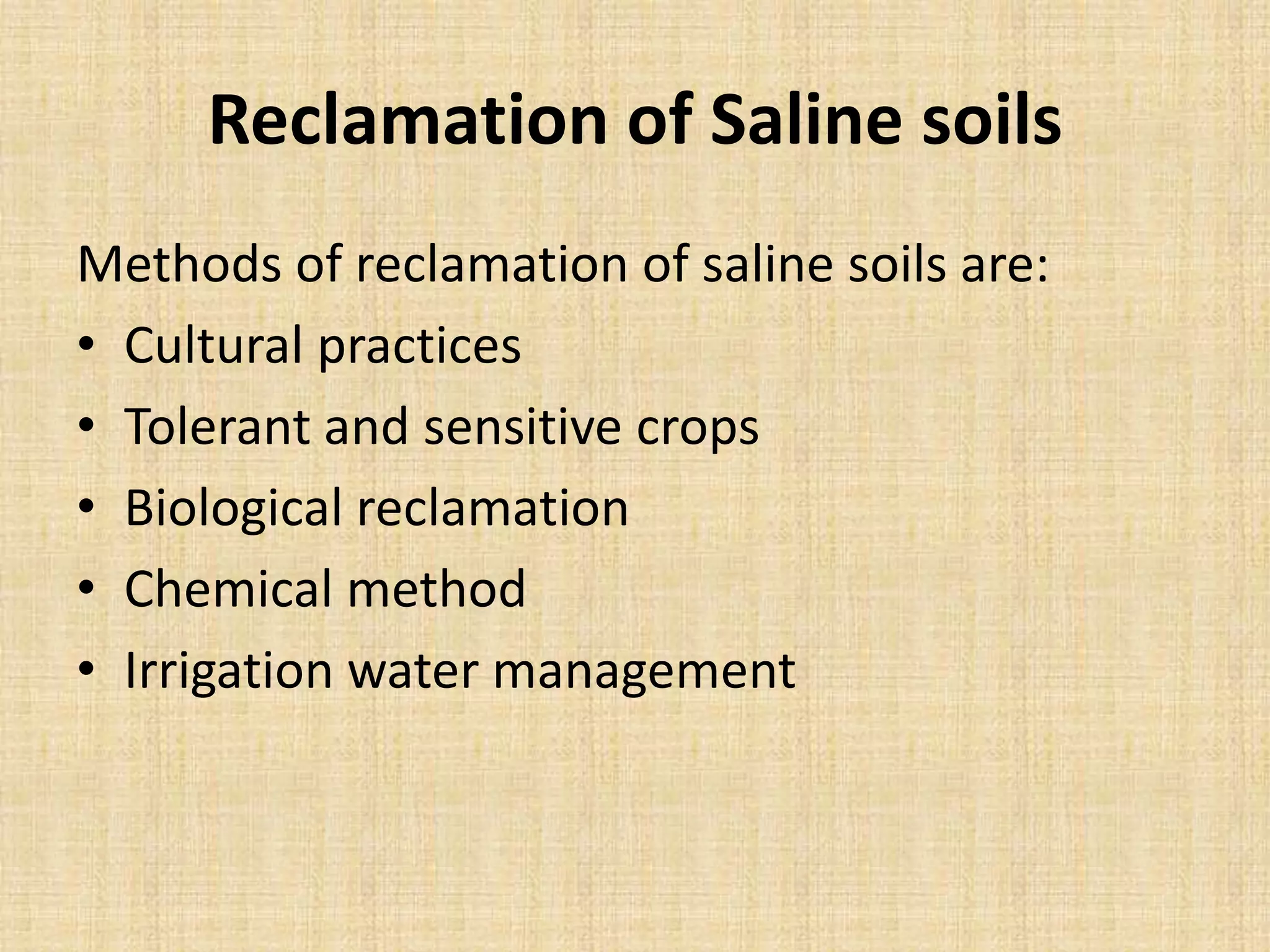 PROBLEM SOILS AND THEIR MANAGEMENT | PPTX
