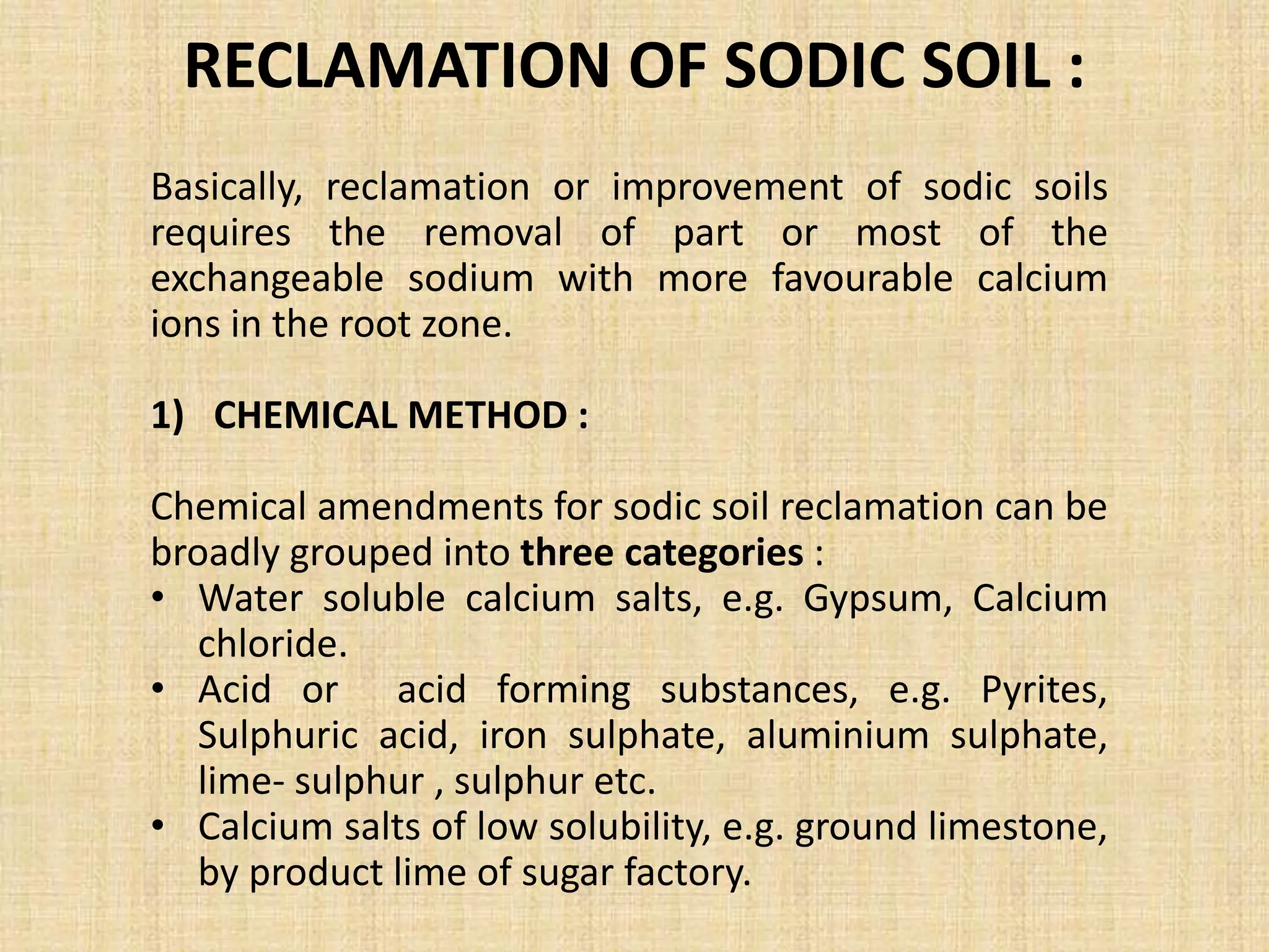 PROBLEM SOILS AND THEIR MANAGEMENT | PPTX
