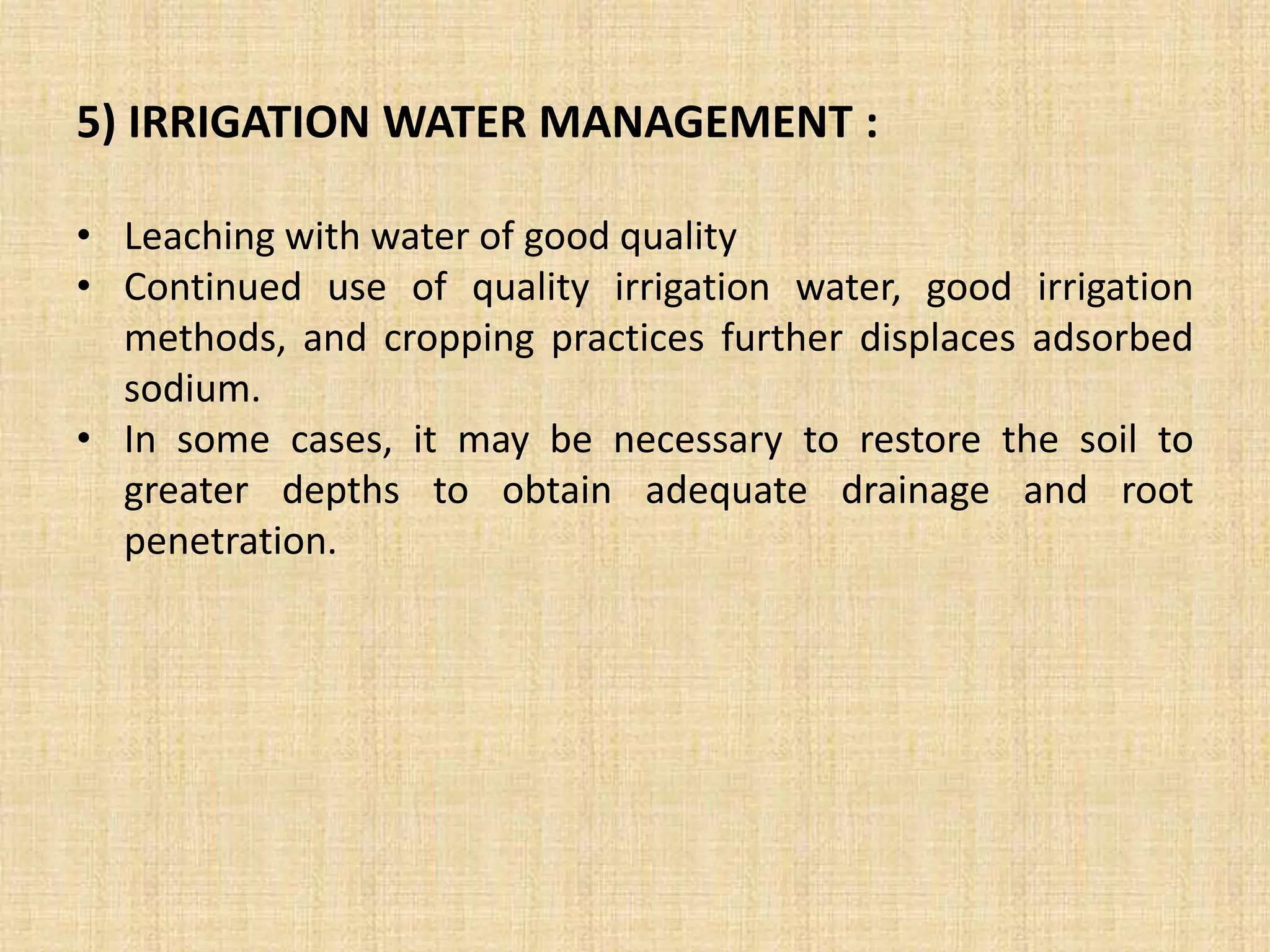 PROBLEM SOILS AND THEIR MANAGEMENT | PPTX