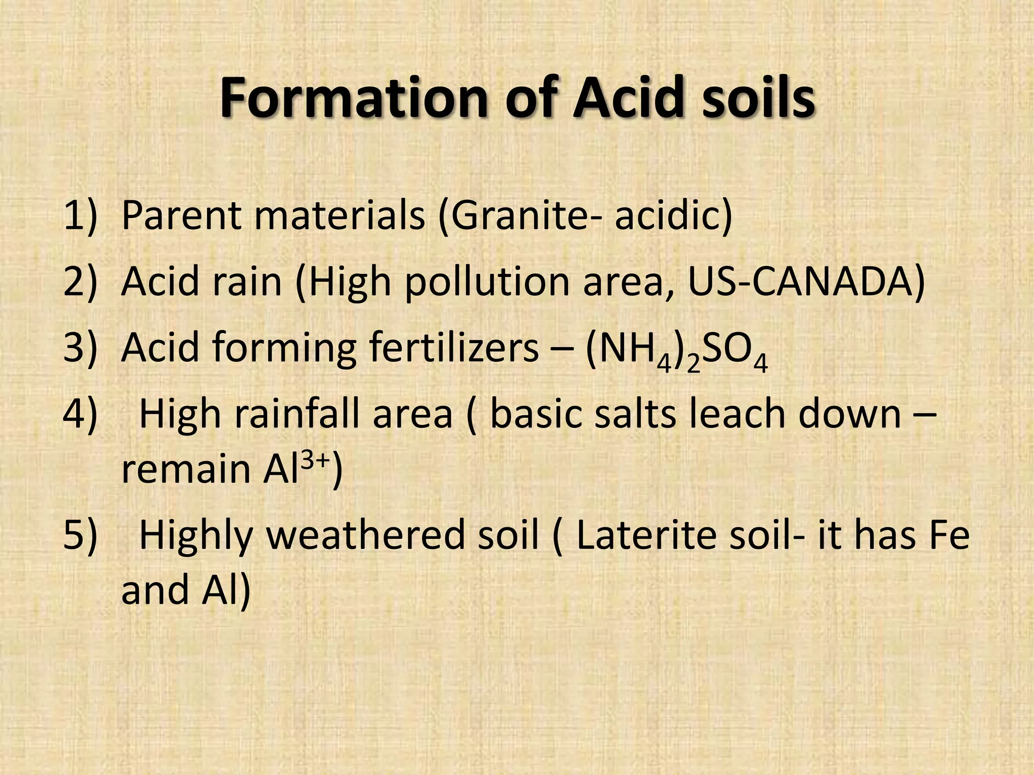 PROBLEM SOILS AND THEIR MANAGEMENT | PPTX