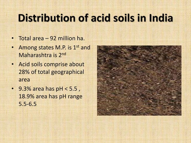 PROBLEM SOILS AND THEIR MANAGEMENT | PPTX | Agriculture | Industries