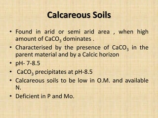 PROBLEM SOILS AND THEIR MANAGEMENT | PPTX