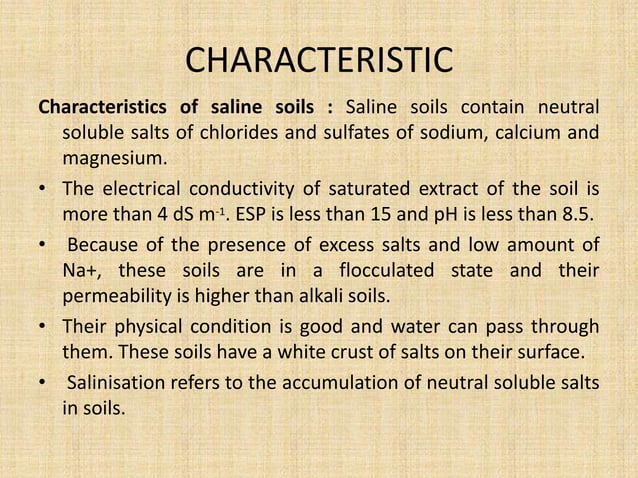 PROBLEM SOILS AND THEIR MANAGEMENT | PPTX | Agriculture | Industries