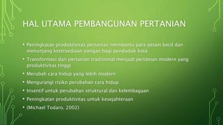 AGROPOLITAN dalam perencanaan wilayah dan kota | PPTX