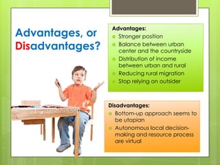Agropolitan strategy development theories and strategies | PPTX