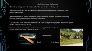 Agrosilvopastoral system for coal mine reclamation | PDF