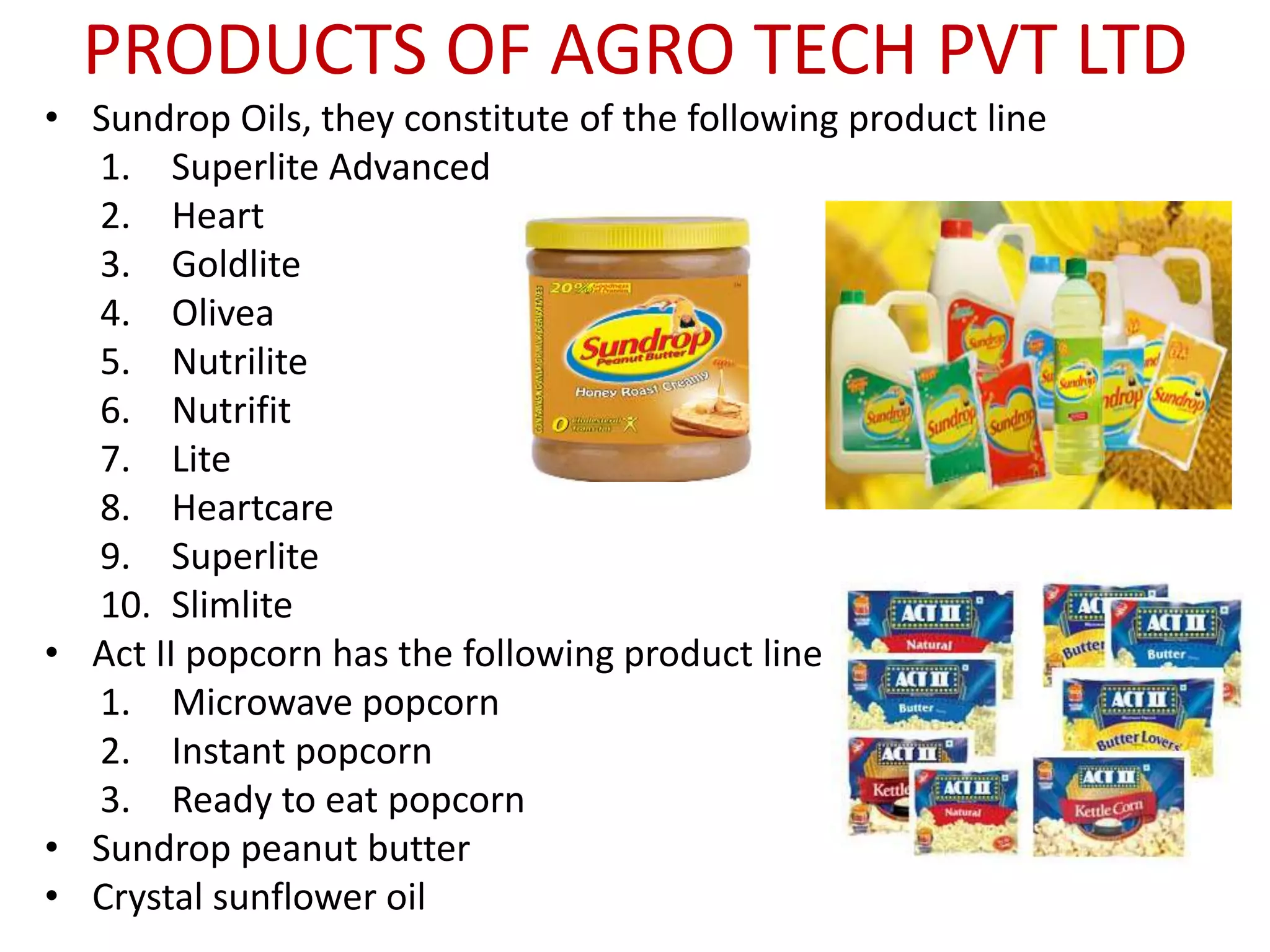 Agro tech foods limited | PPTX