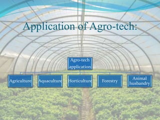 Agrotech (technical textile) | PPTX