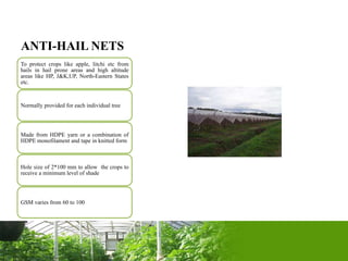 Agrotextiles an emerging field | PPT