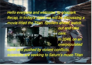 A group of scientists were turned into superhumans so as to inhabit ...